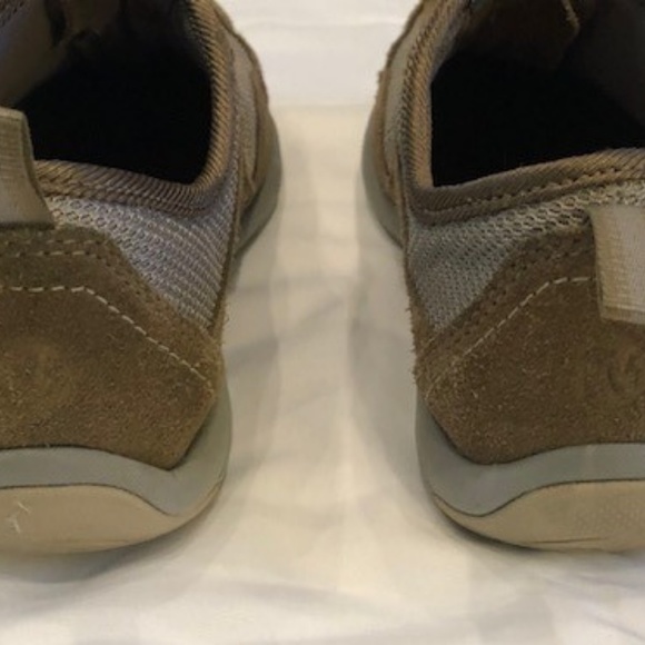 Merrell | Shoes | Merrell Leather Loafers Zip Front Casual Walking ...